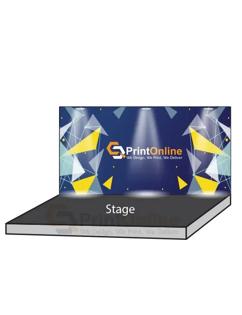 Event Wood Backdrop Printing