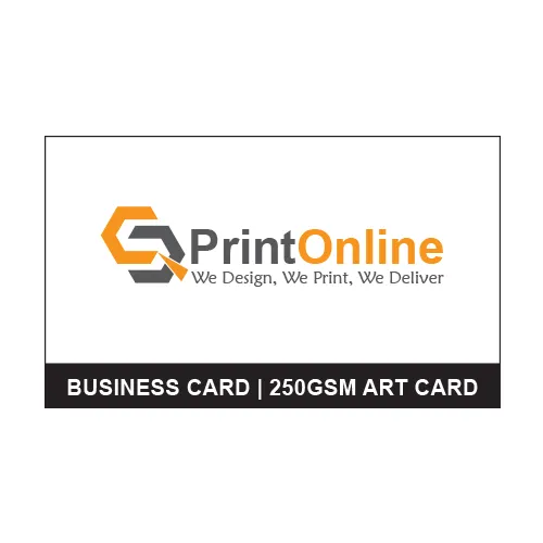 Business Card 250gsm Art Card - Online Printing Services