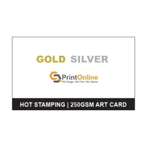 Hot Stamping 250gsm Art Card