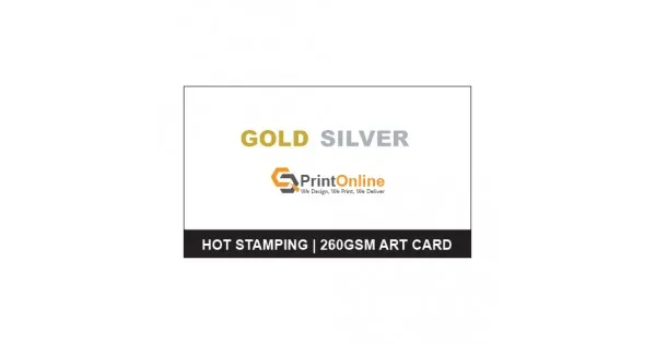 Hot Stamping 260gsm Art Card