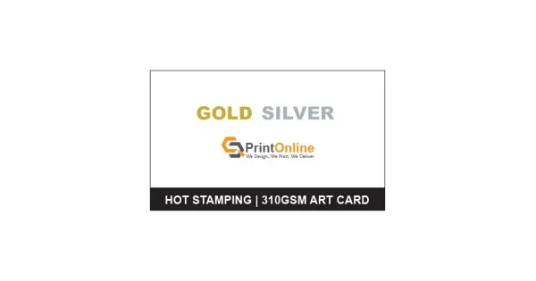 Hot Stamping 310gsm Art Card
