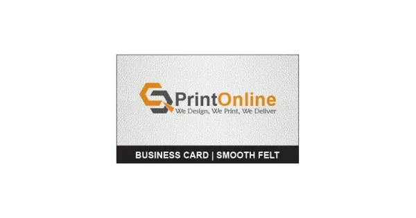 Felt Business Card Printing
