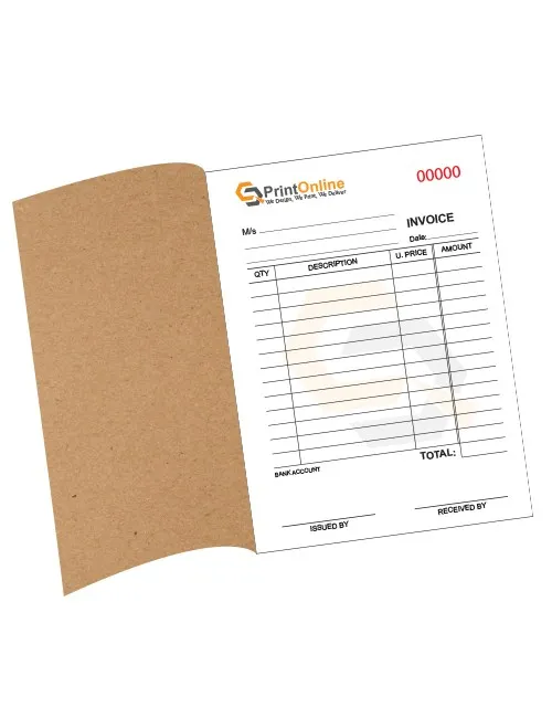 NCR A4 Bill Book Printing