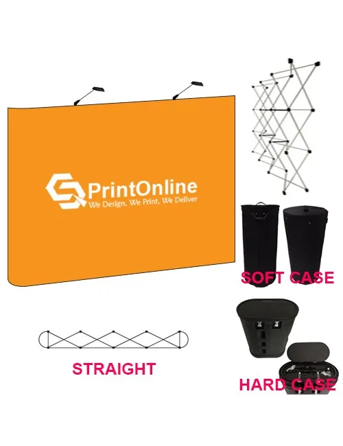 Pop Up Backdrop 4x3 Straight
