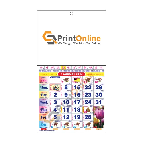 Racing Horse Calendar - Online Printing Services