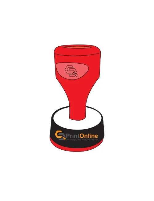 Rubber Stamp - Round