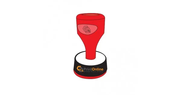 Rubber Stamp - Round