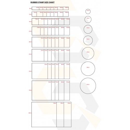 Rubber Stamp - Rectangle